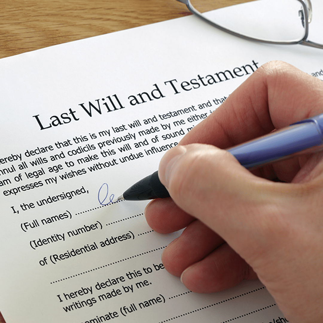 Drafting your Will | Anchor